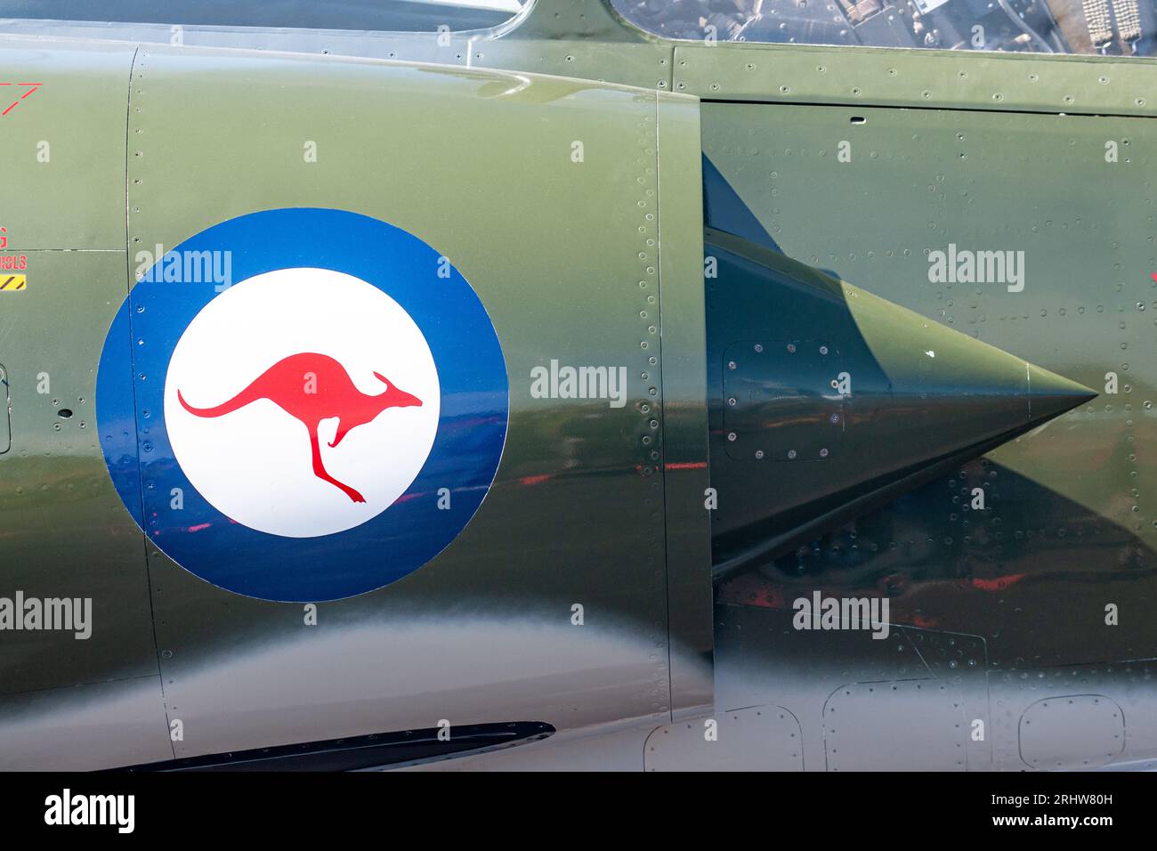 detailed images of the cockpit and nose section of a former RAAF ...