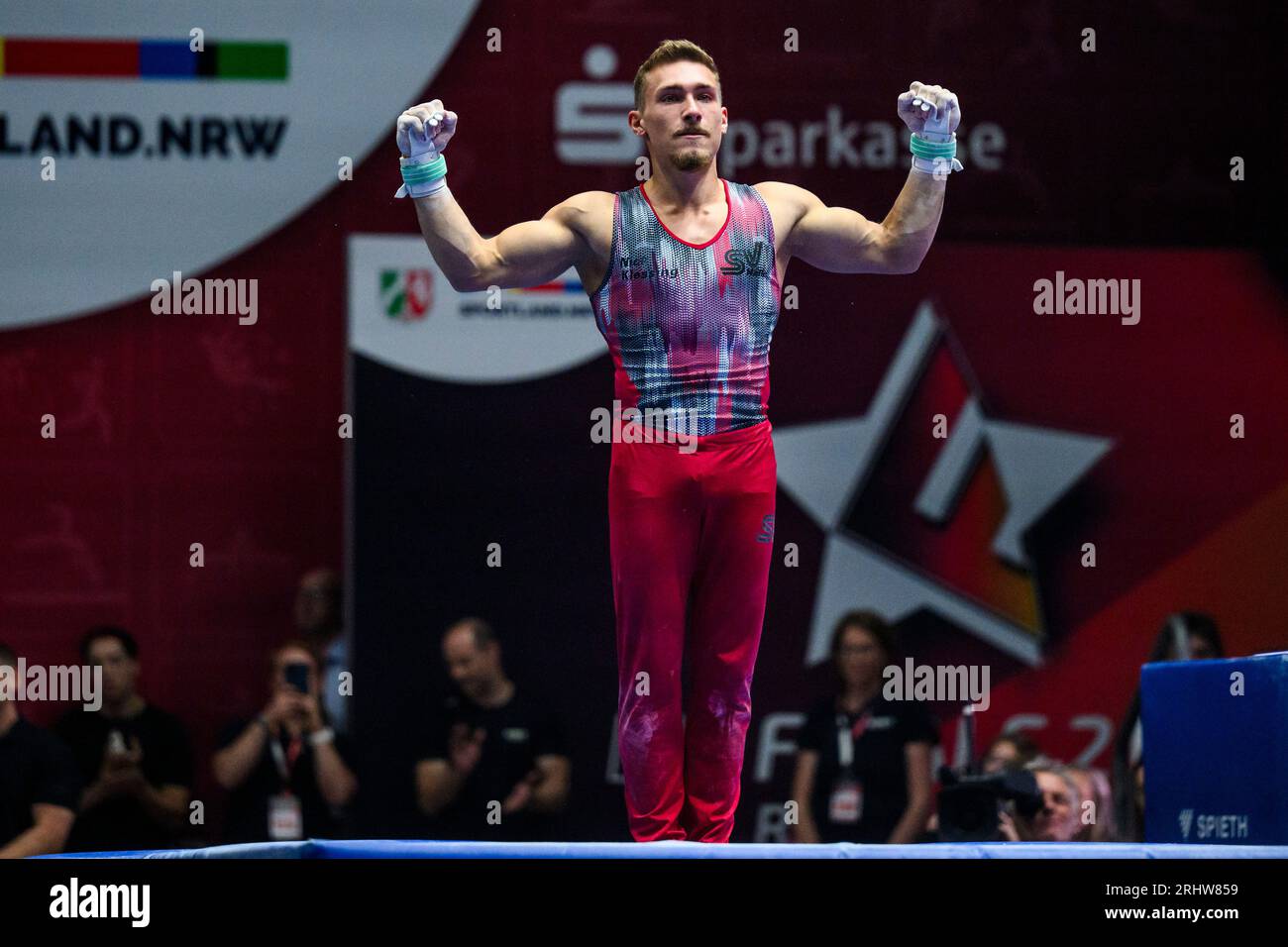 Duesseldorf, Germany. 08th July, 2023. Gymnastics: apparatus gymnastics ...