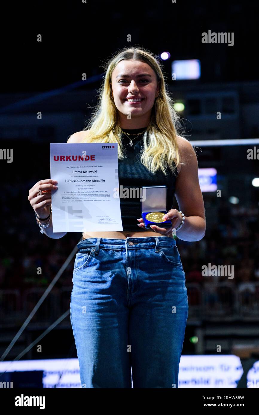 Duesseldorf, Germany. 07th July, 2023. Gymnastics: apparatus gymnastics ...