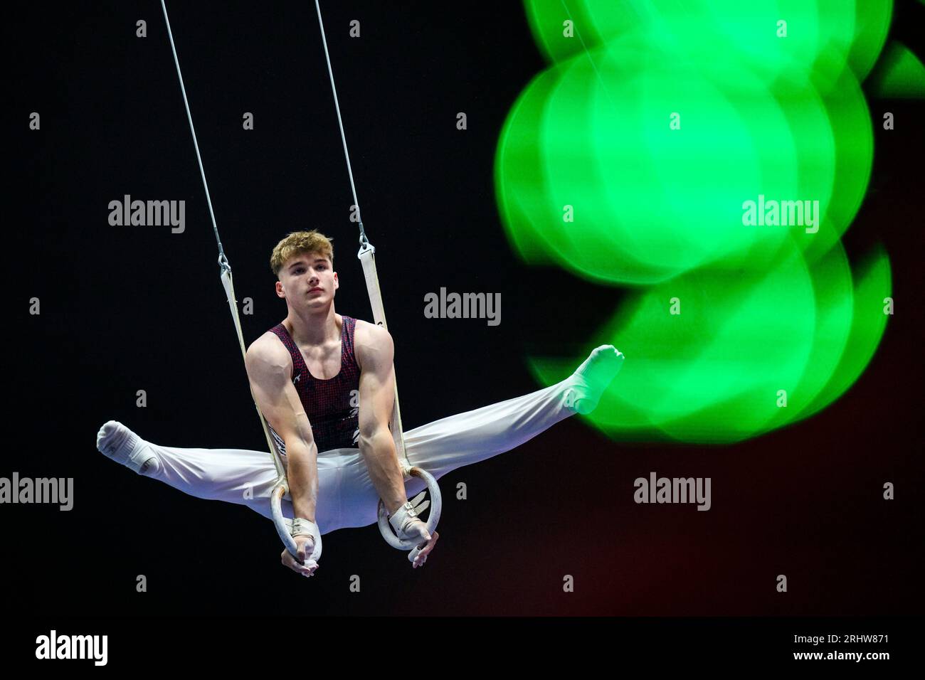 08 July 2023, North Rhine-Westphalia, Duesseldorf: Gymnastics ...