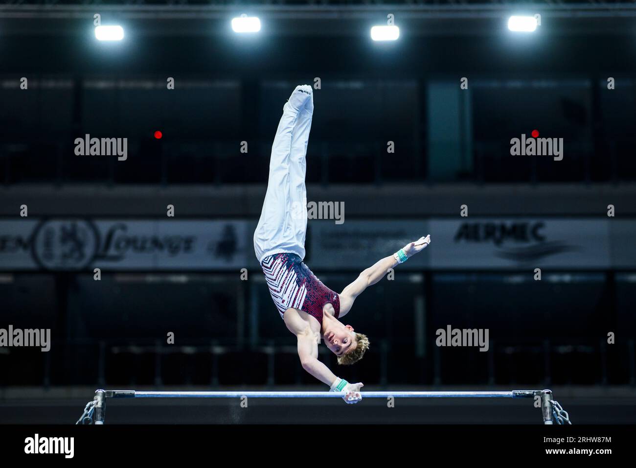 07 July 2023, North Rhine-Westphalia, Duesseldorf: Gymnastics ...