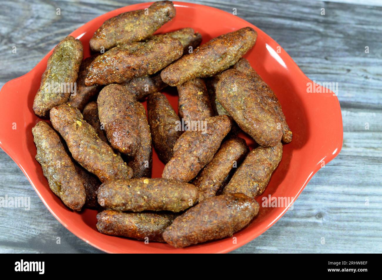 Rice kofta, a delicious and popular dish in Egypt, made with a ...