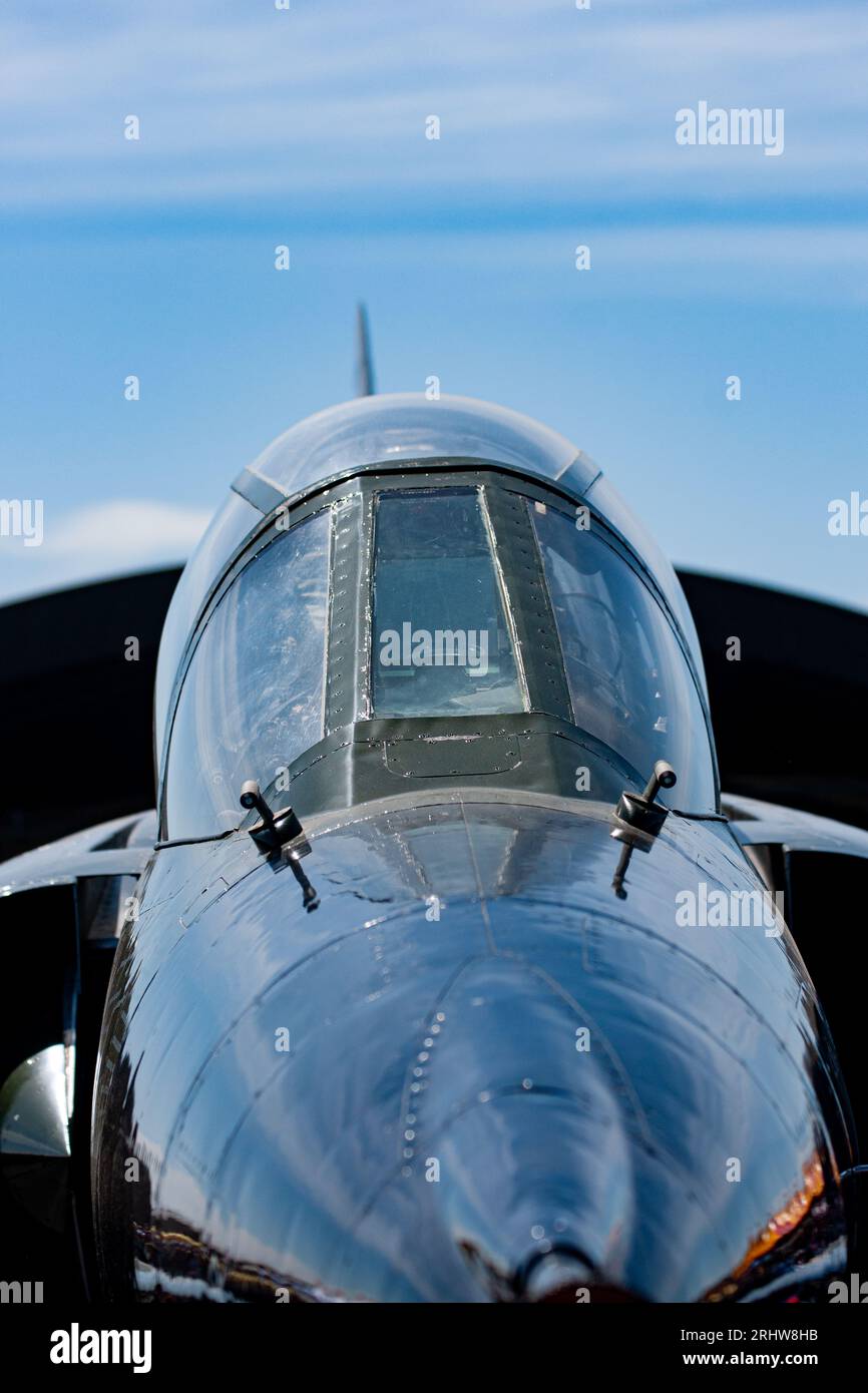 detailed images of the cockpit and nose section of a former RAAF ...