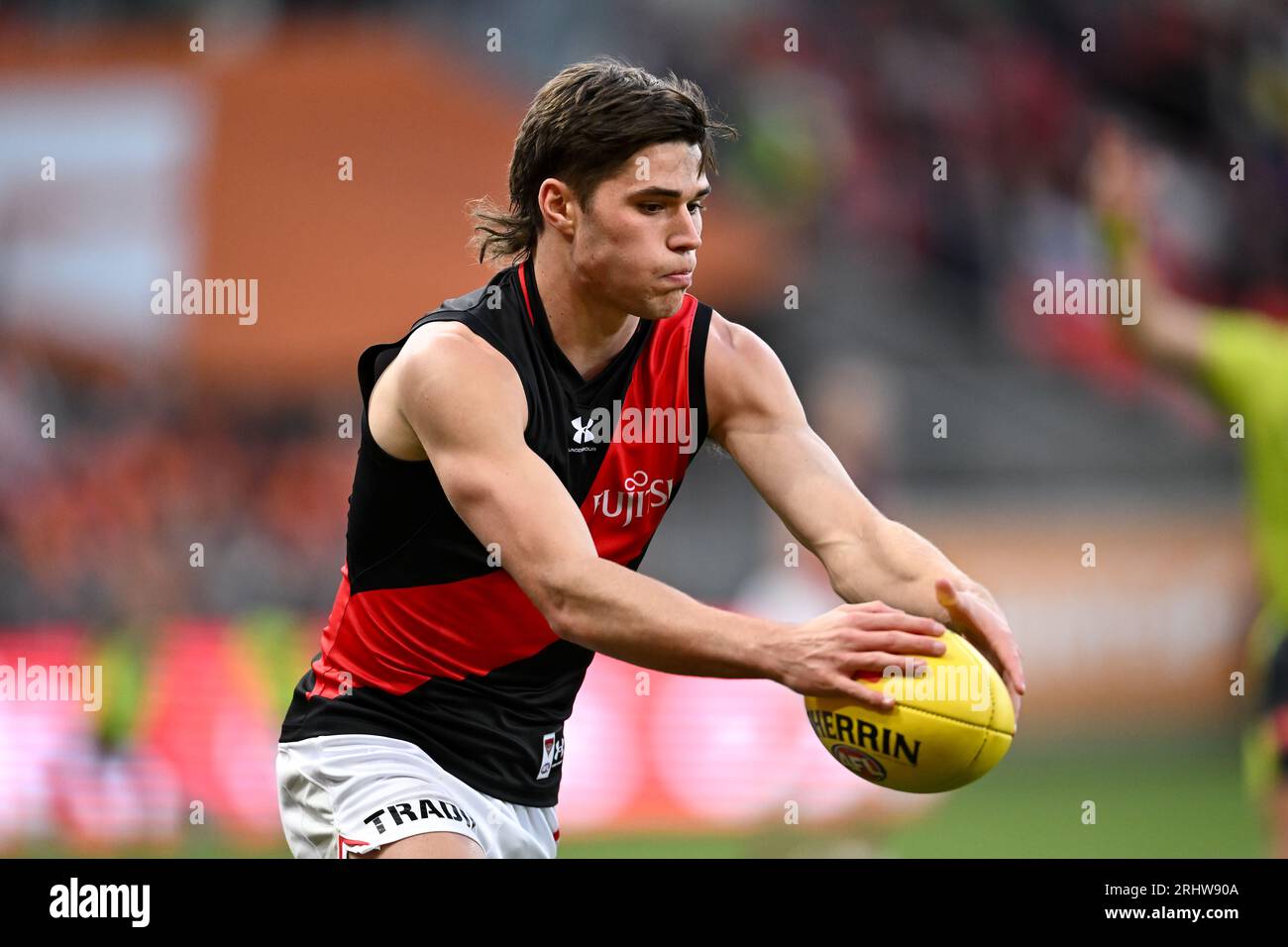 Sydney, Australia. 19th Aug, 2023. Sam Durham of Essendon in action ...