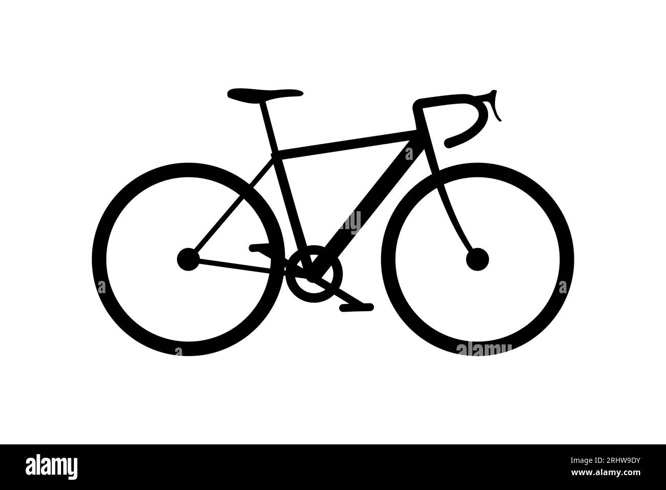Road Bicycle Silhouette