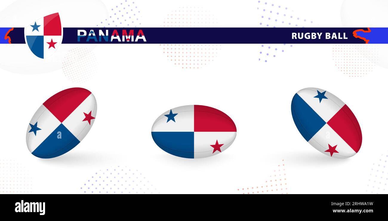 Panama flag on rugby hi-res stock photography and images - Alamy