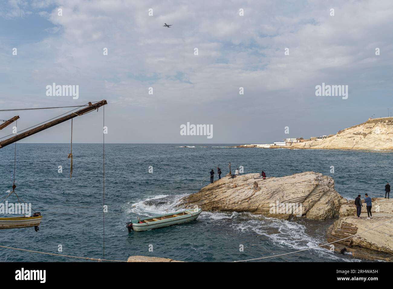 Raouche Rocks (Pigeon Rock), Beirut, Lebanon Stock Photo - Alamy
