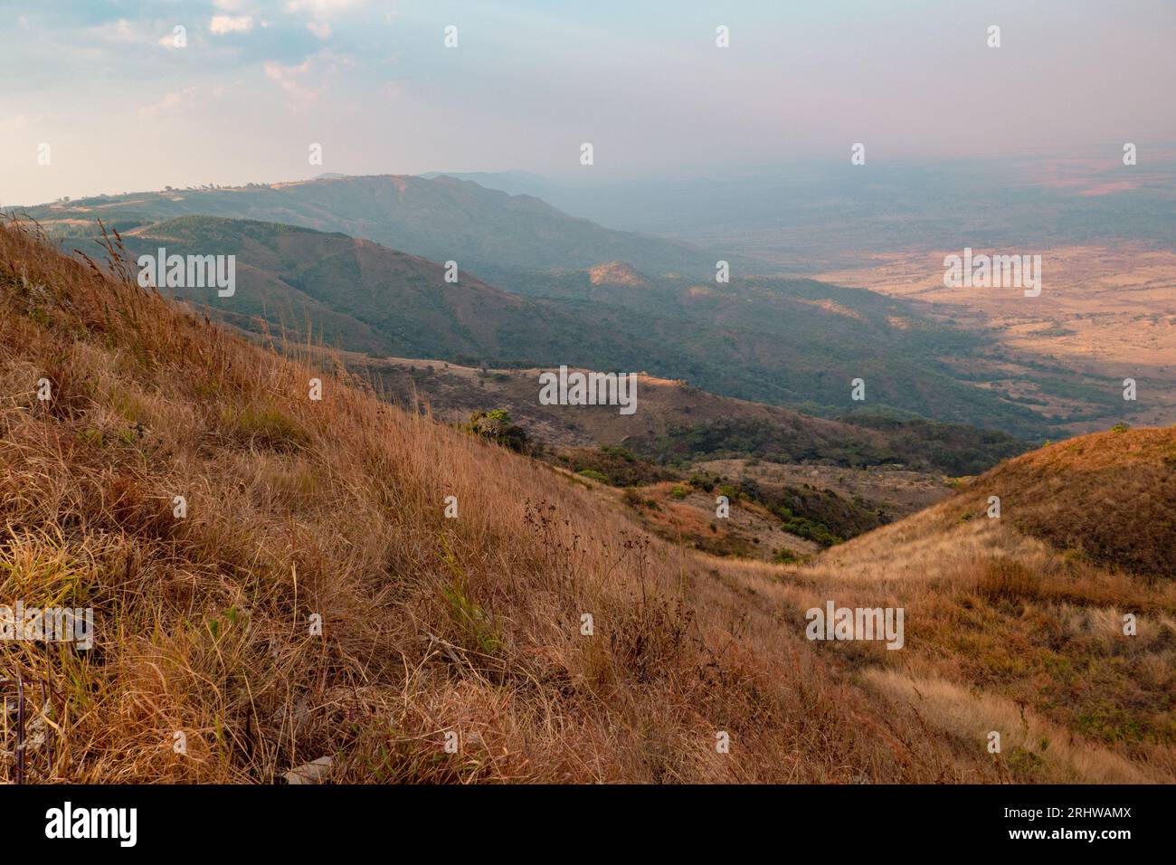 Scenic view of Rift Valley seen from the Great Rift Valley viewpoint in ...