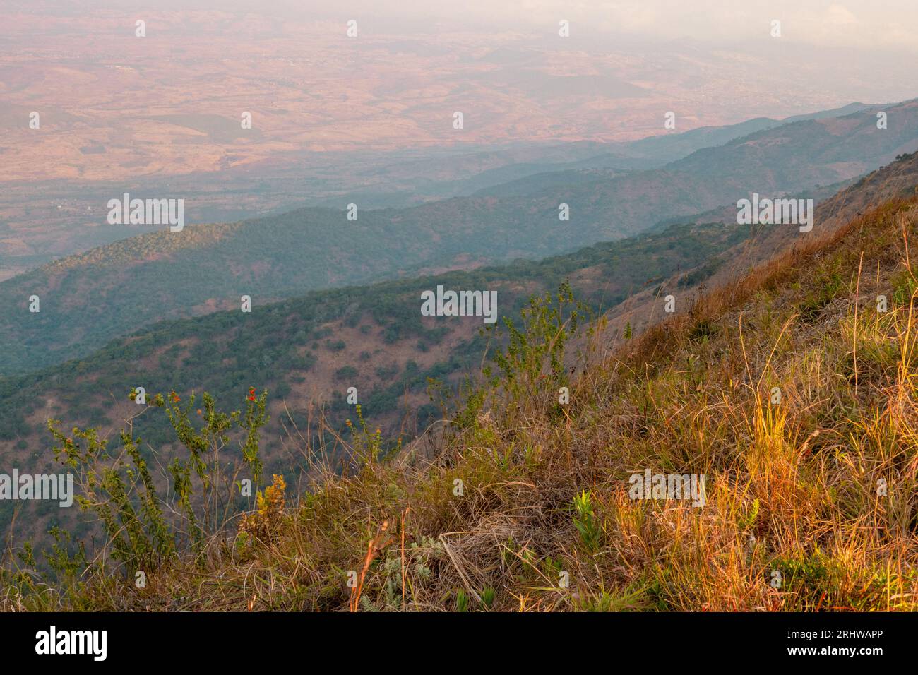 Scenic view of Rift Valley seen from the Great Rift Valley viewpoint in ...