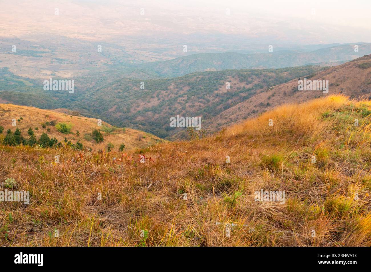Scenic view of Rift Valley seen from the Great Rift Valley viewpoint in ...