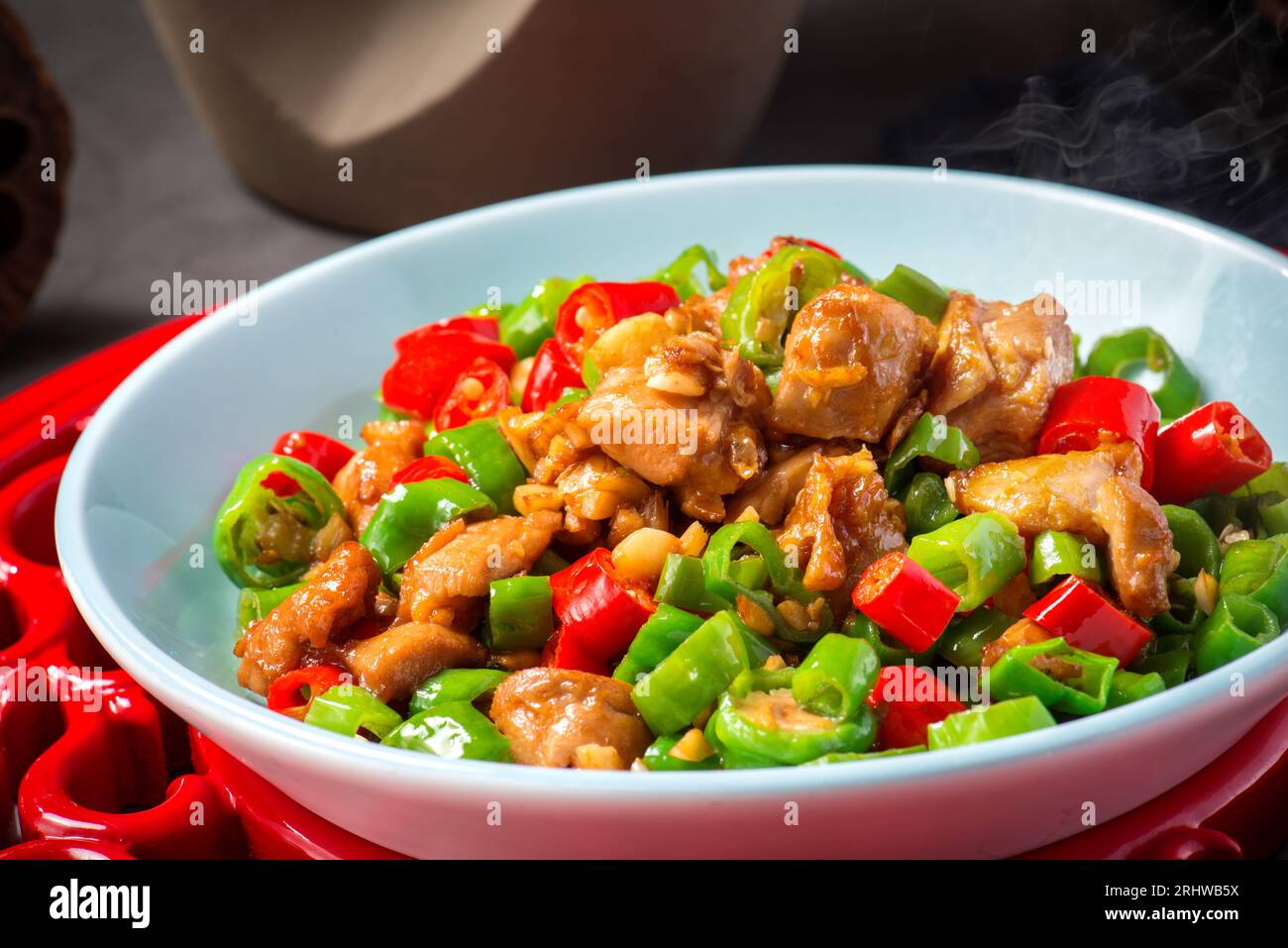 Stir fried chicken sweet hi-res stock photography and images - Alamy