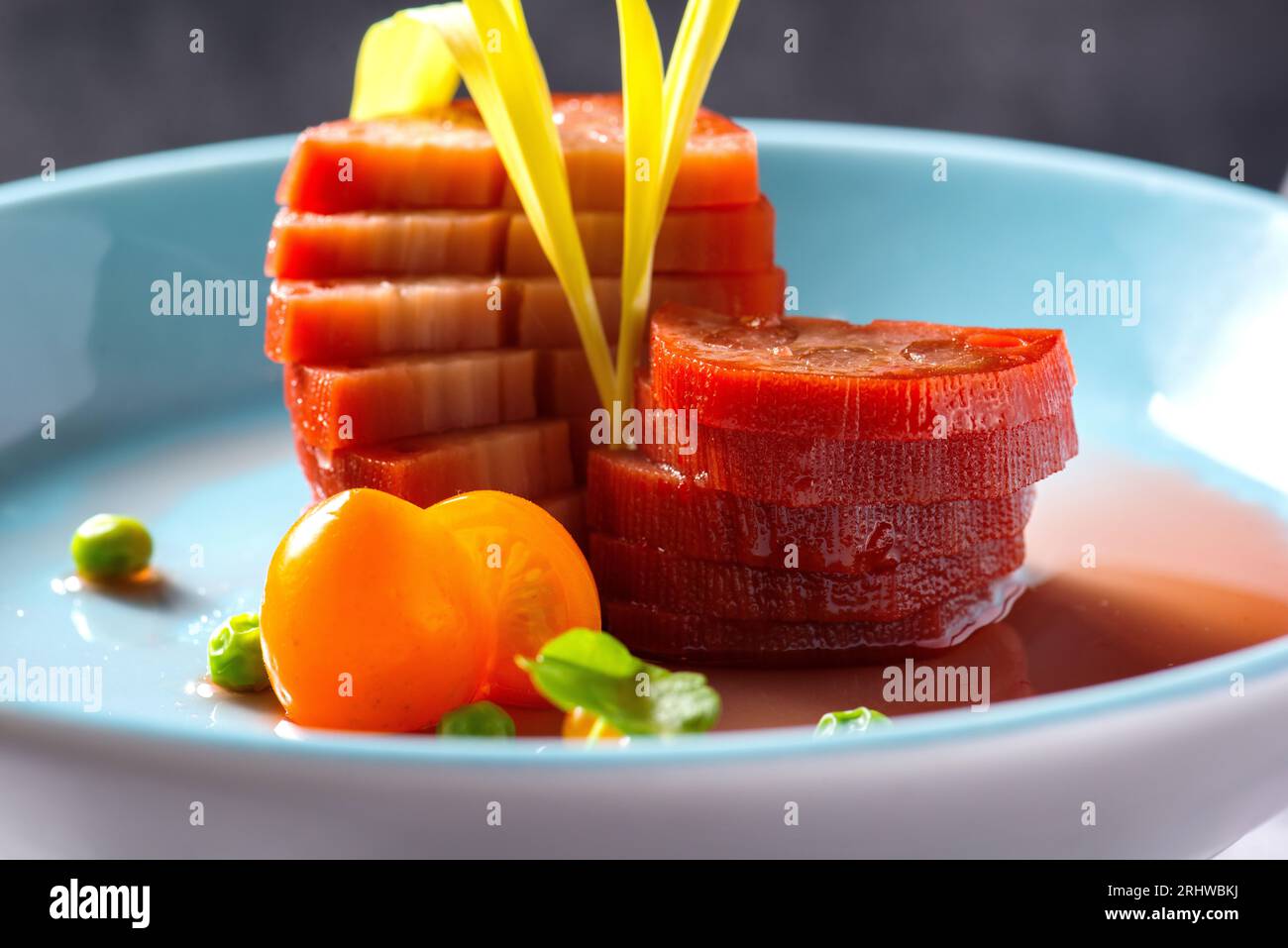 Steamed Lotus Root Stuffed with Glutinous Rice，Steamed Lotus Root ...