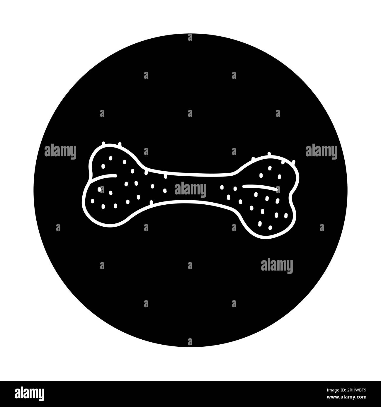 Dog rubber toy pet Stock Vector Images - Alamy