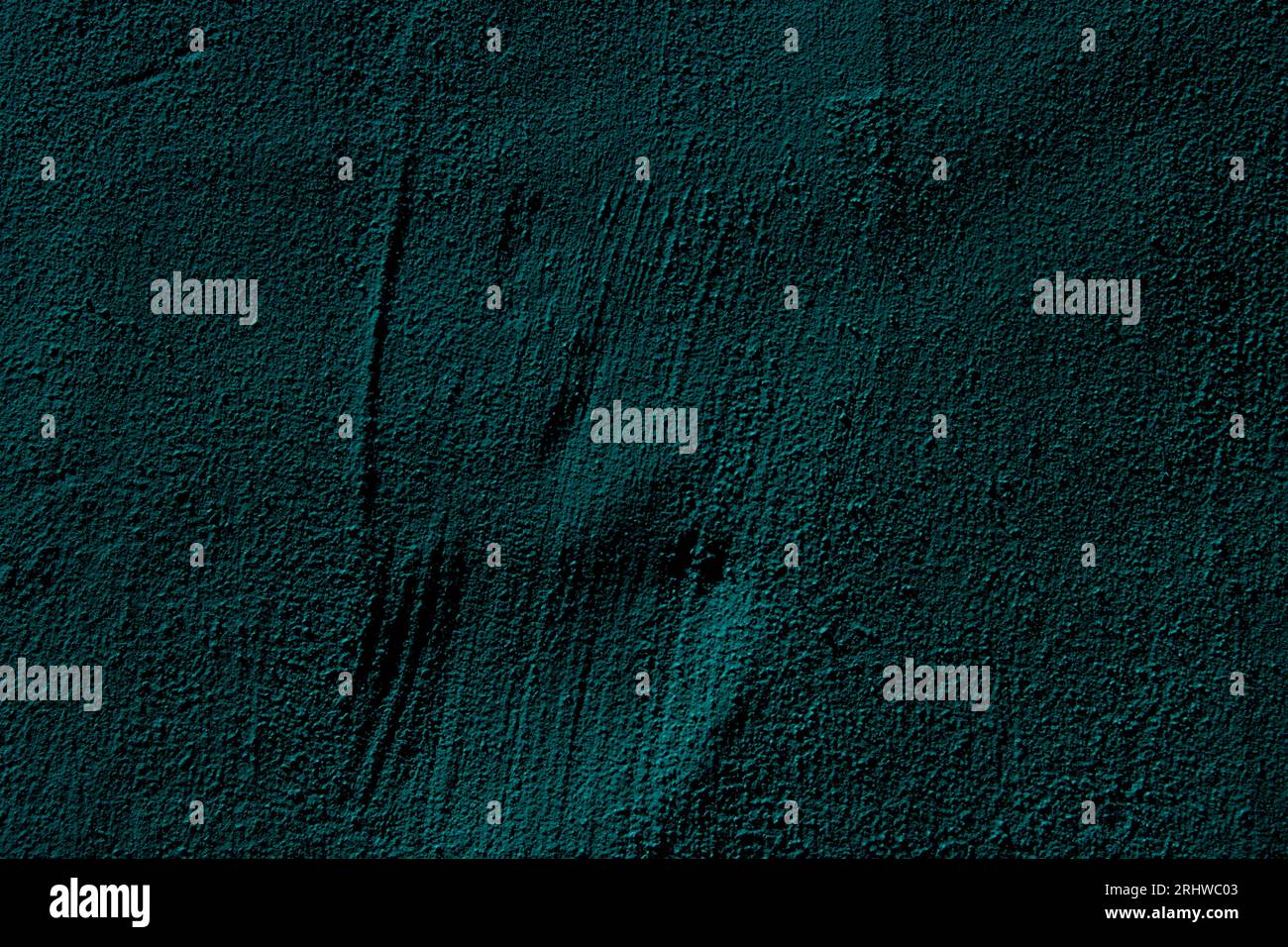 Teal colored abstract wall background with textures of different shades ...