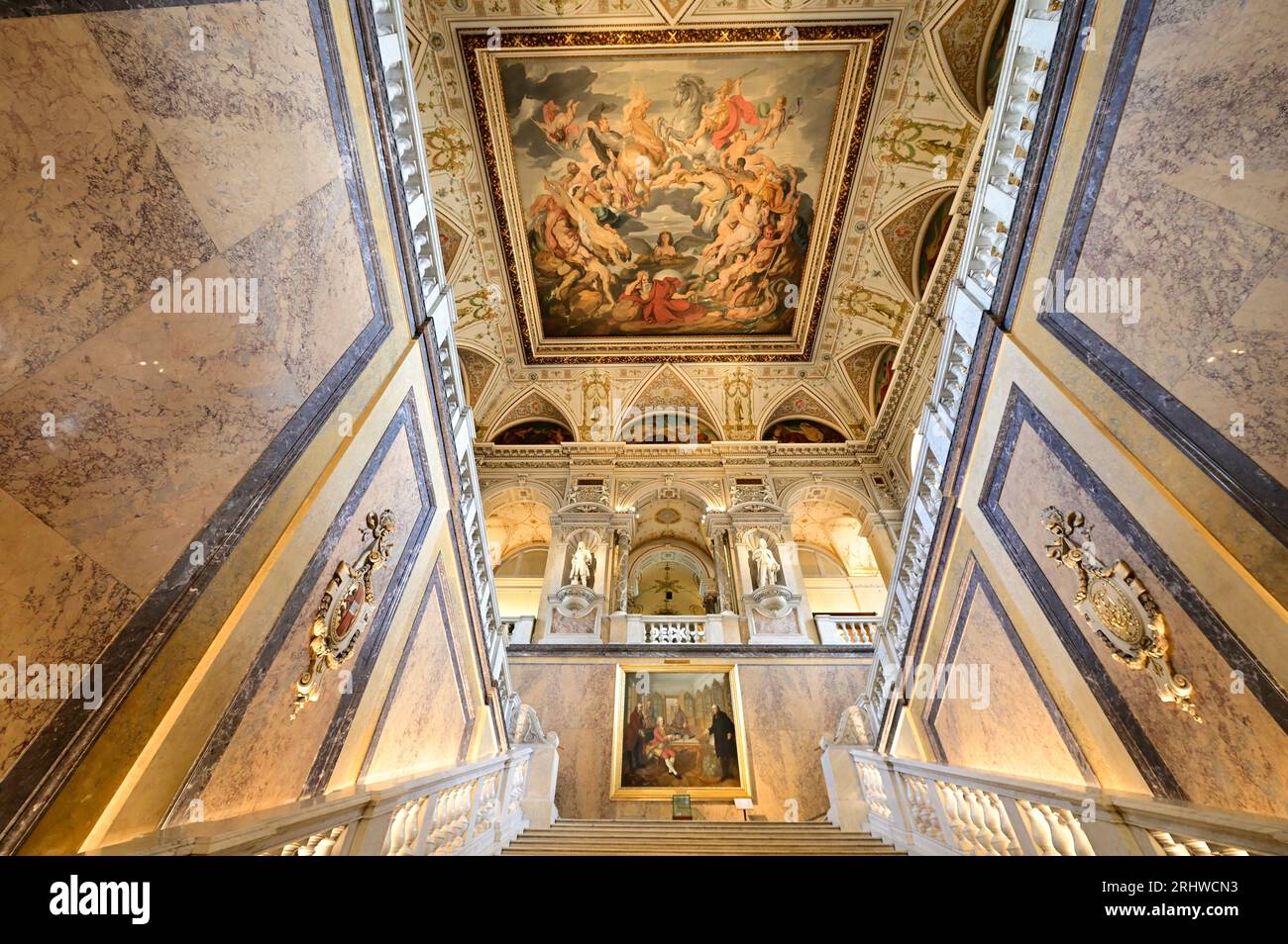 Ceiling painting the cycle of life hi-res stock photography and images ...