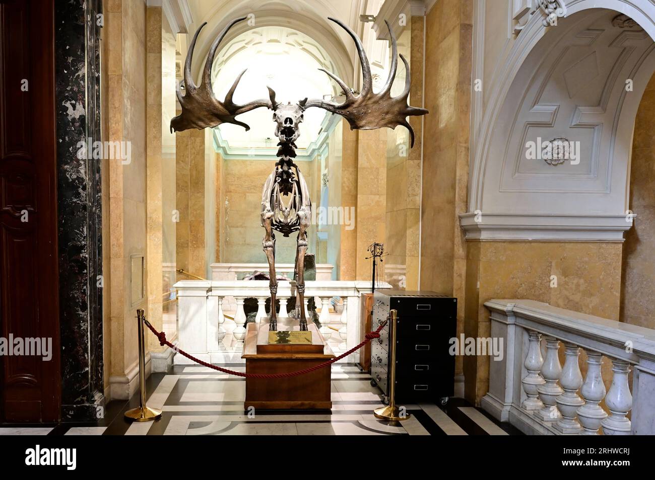 Vienna, Austria. August 16, 2023. Natural History Museum at Burgring 7 ...