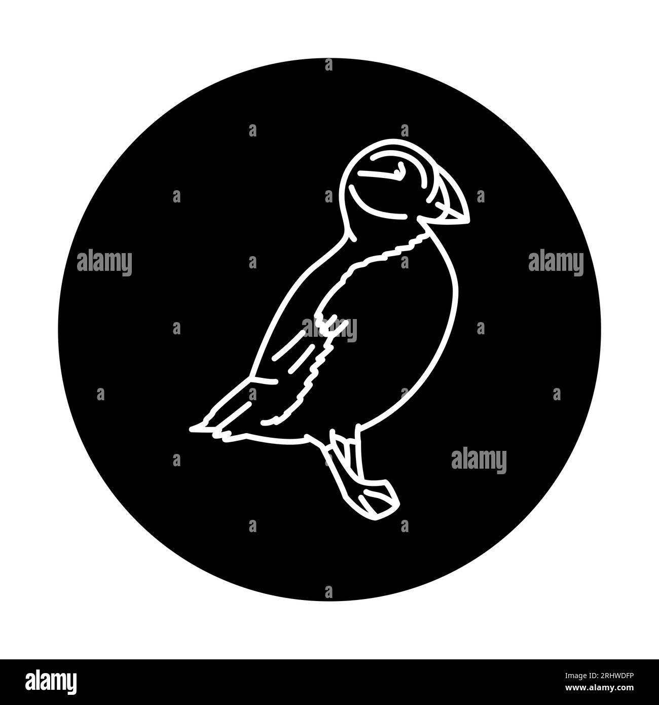 Puffin Stock Vector Images - Alamy