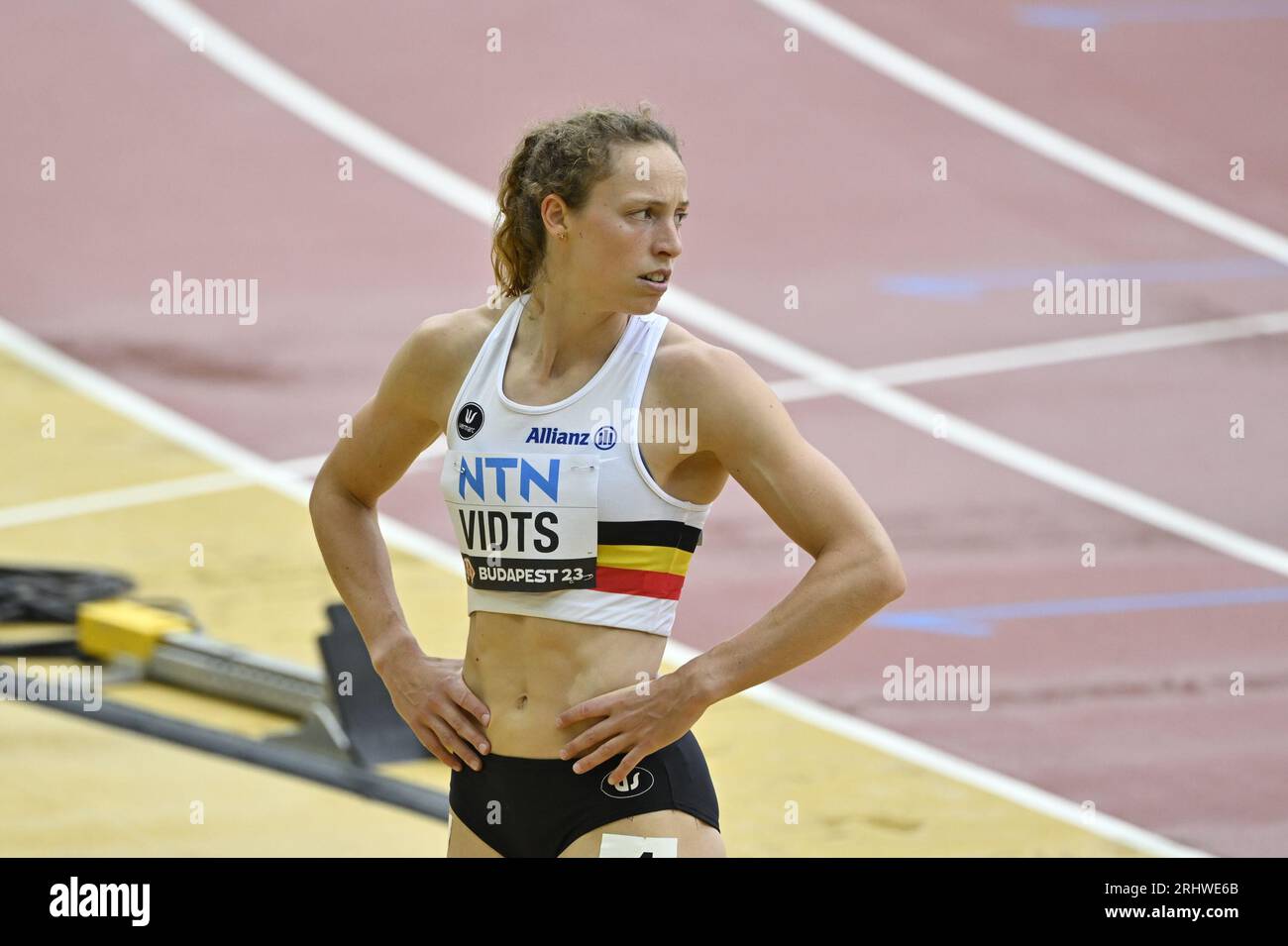Budapest, Hungary. 19th Aug, 2023. Belgian Noor Vidts pictured at the ...