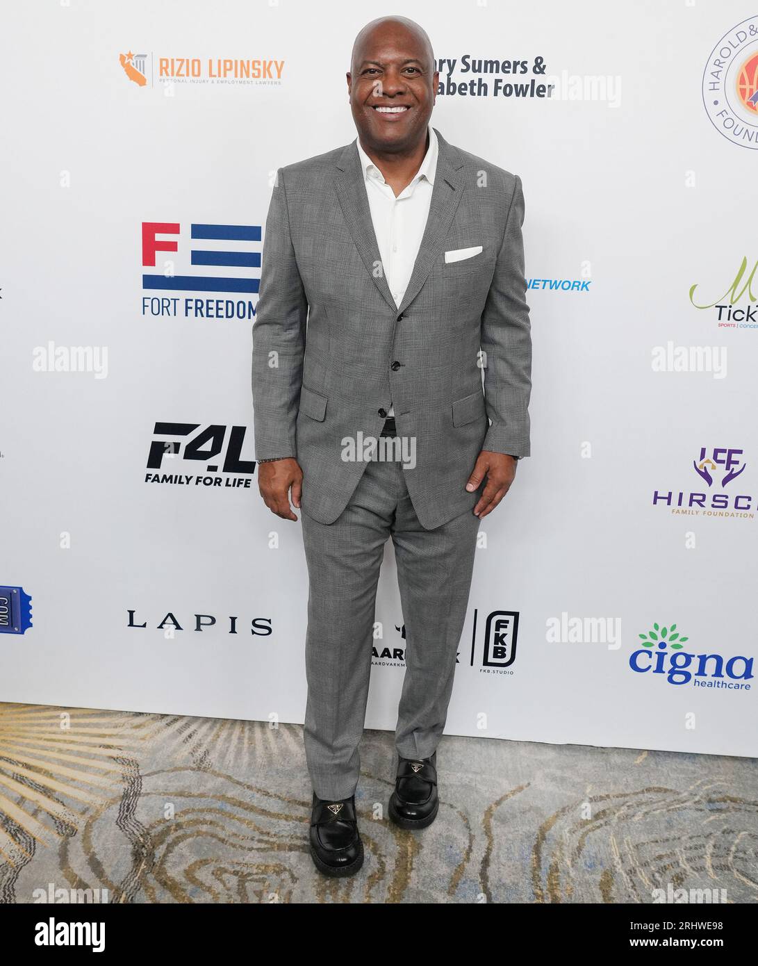 Los Angeles, USA. 18th Aug, 2023. Rodney Peete arrives at the 23rd ...