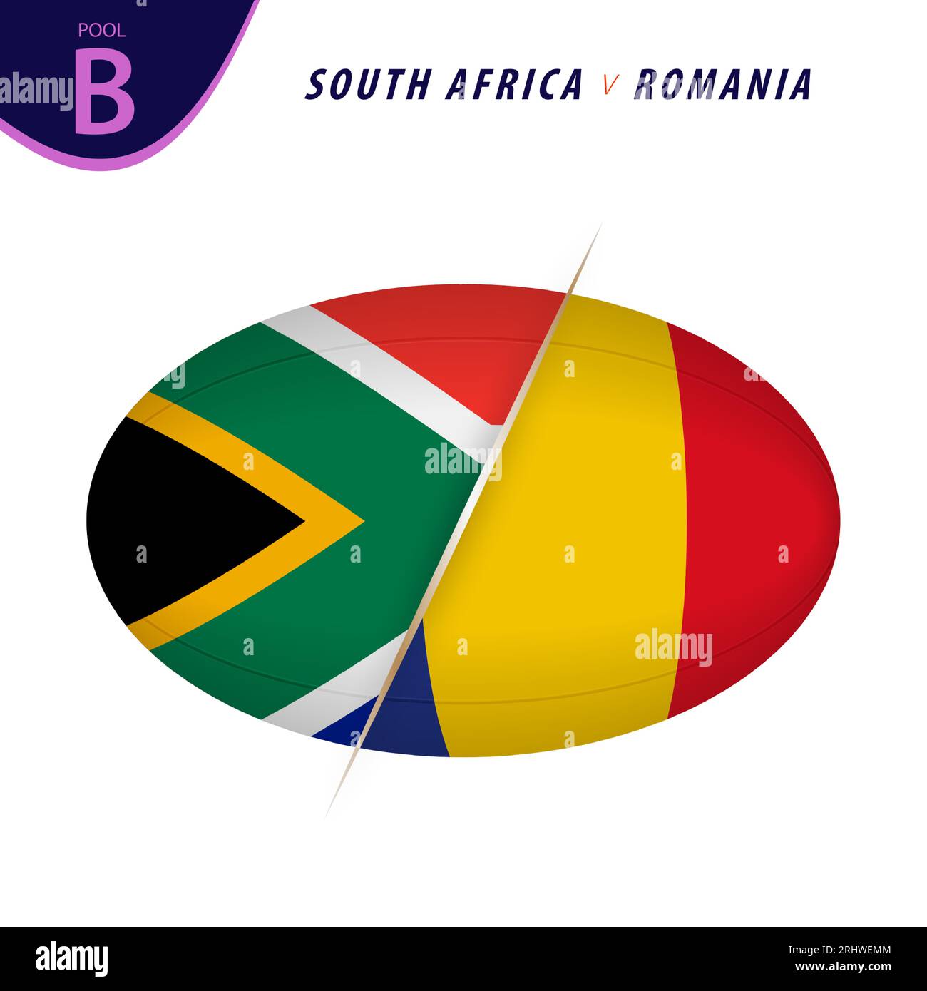 South africa v romania Stock Vector Images - Alamy