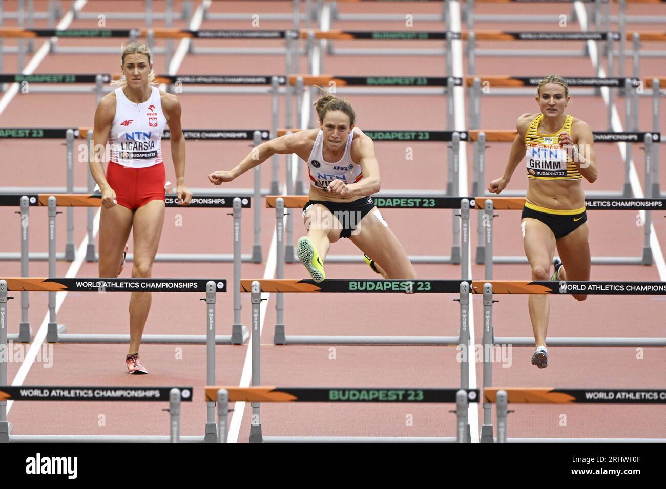 Budapest, Hungary. 19th Aug, 2023. Belgian Noor Vidts pictured in ...