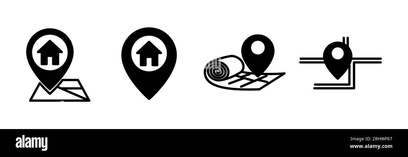 Address icon vector. location icon. address symbol. pin Stock Vector ...