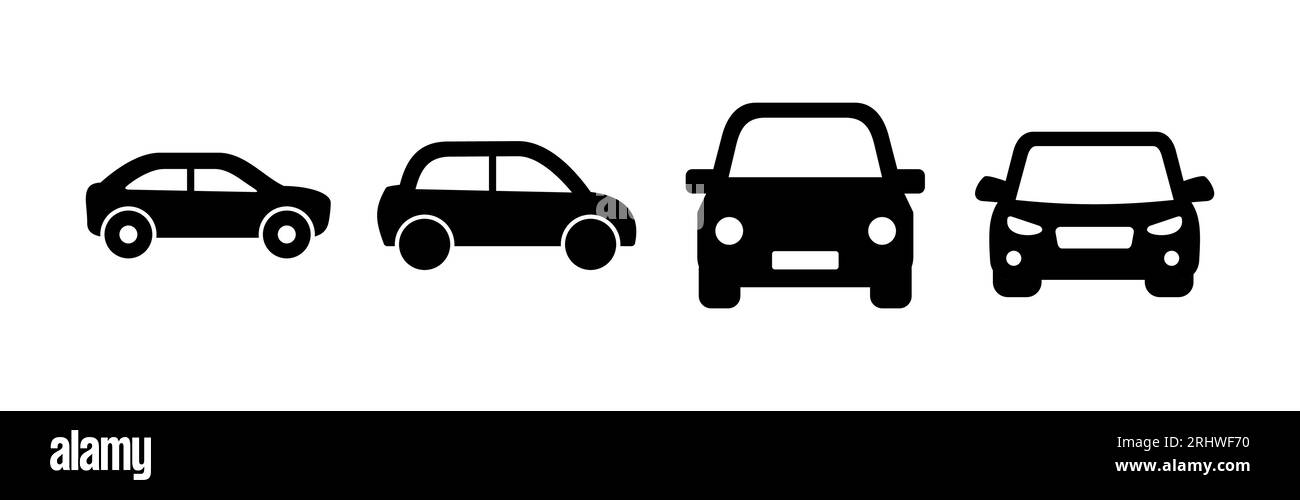 Car icon vector. Car sign. sedan Stock Vector Image & Art - Alamy