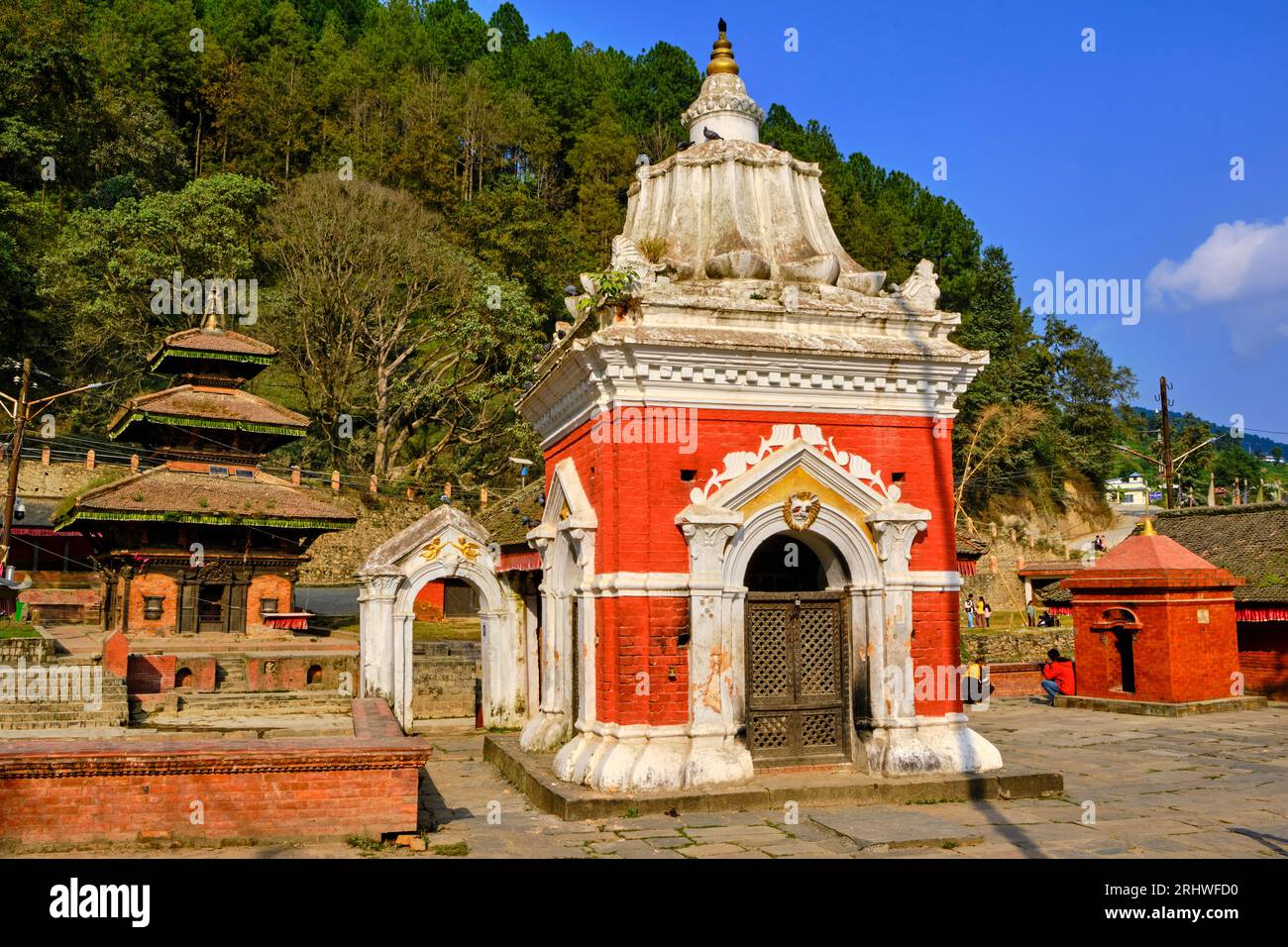 Nepal, Kathmandu valley, Panauti newar village, Bansha Gopal Krishna ...