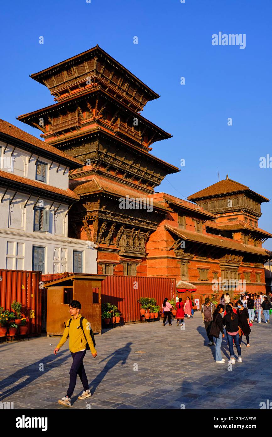 Nepal, Kathmandu valley, Kathmandu, Durbar Square, Royal Palace and ...