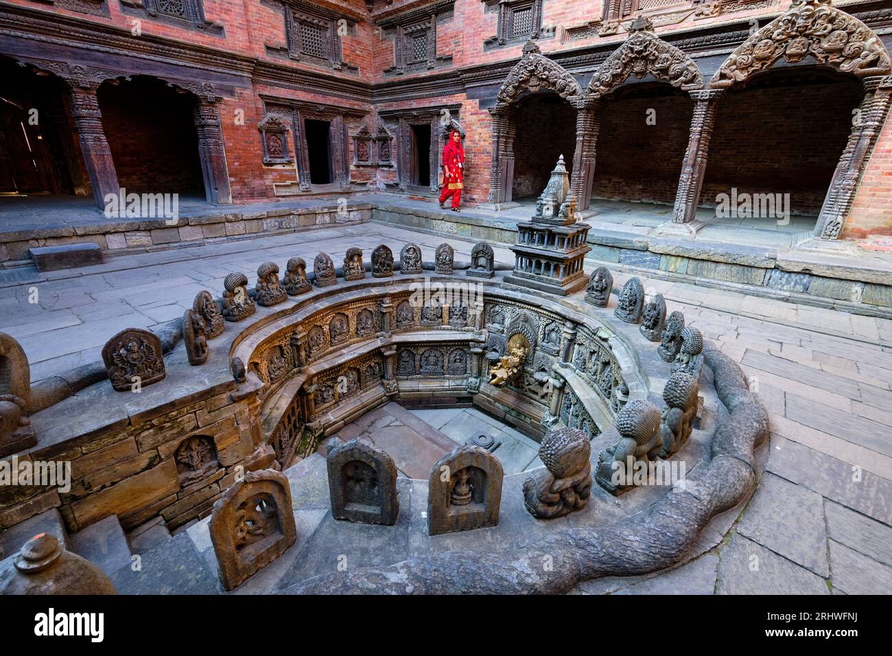 Nepal, Kathmandu valley, Newar city of Patan, Durbar Square, Royal ...