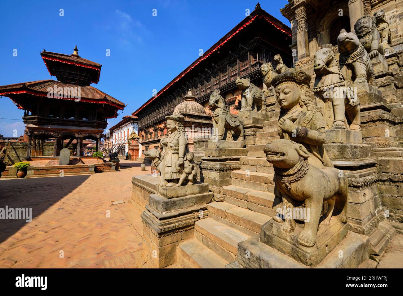 Nepal, Kathmandu Valley, listed as World Heritage by UNESCO, city of ...