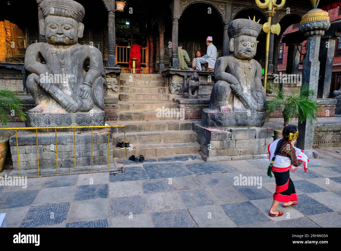 Nepal, Kathmandu valley, Bhaktapur city, Dattatreya Square, Dattatreya ...