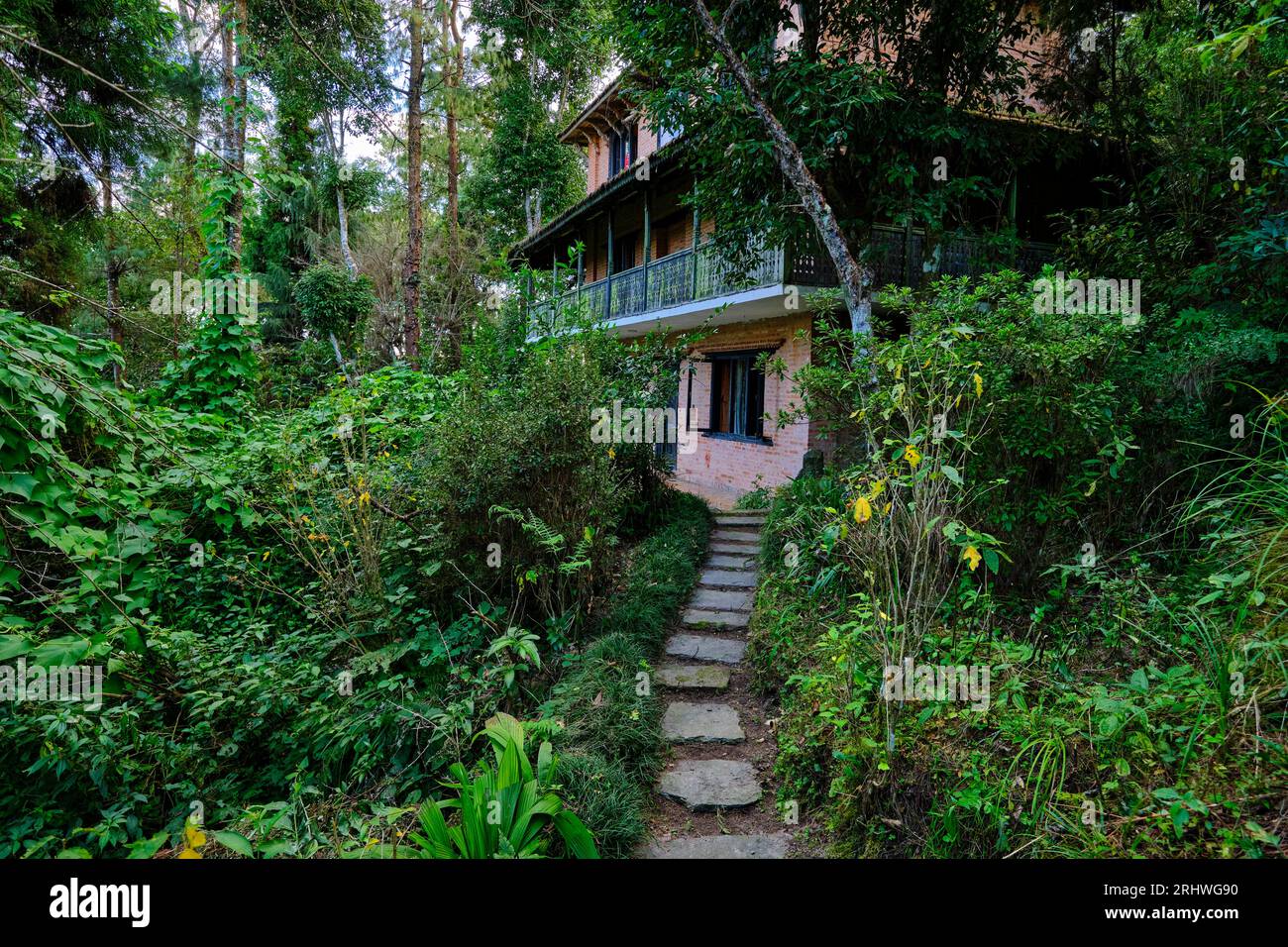Nepal mountain hotel hi-res stock photography and images - Alamy