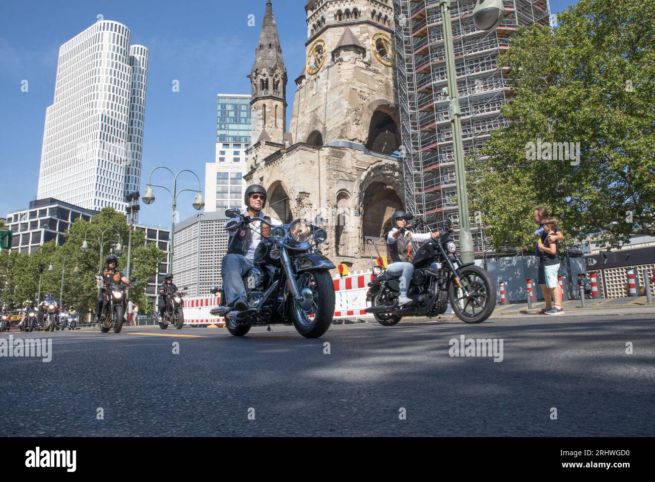 The streets of Berlin echoed with the roar of motorcycles on August 19 ...