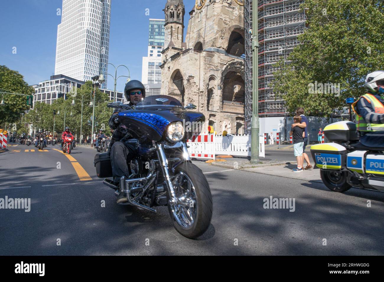 The streets of Berlin echoed with the roar of motorcycles on August 19 ...