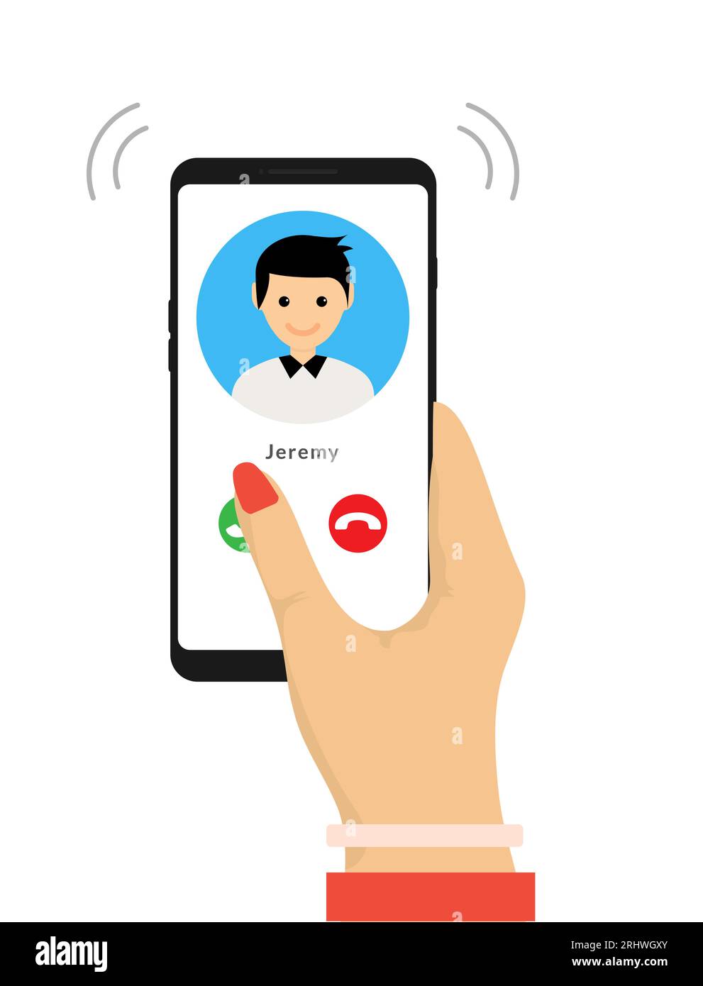 Cell Phone Call Icon