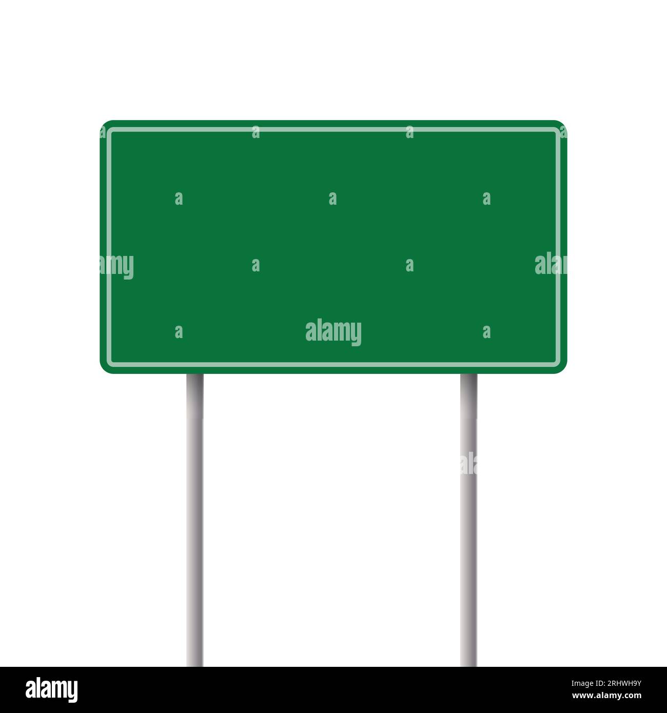 Road street board sign vector isolated. Highway signboard 3d traffic ...
