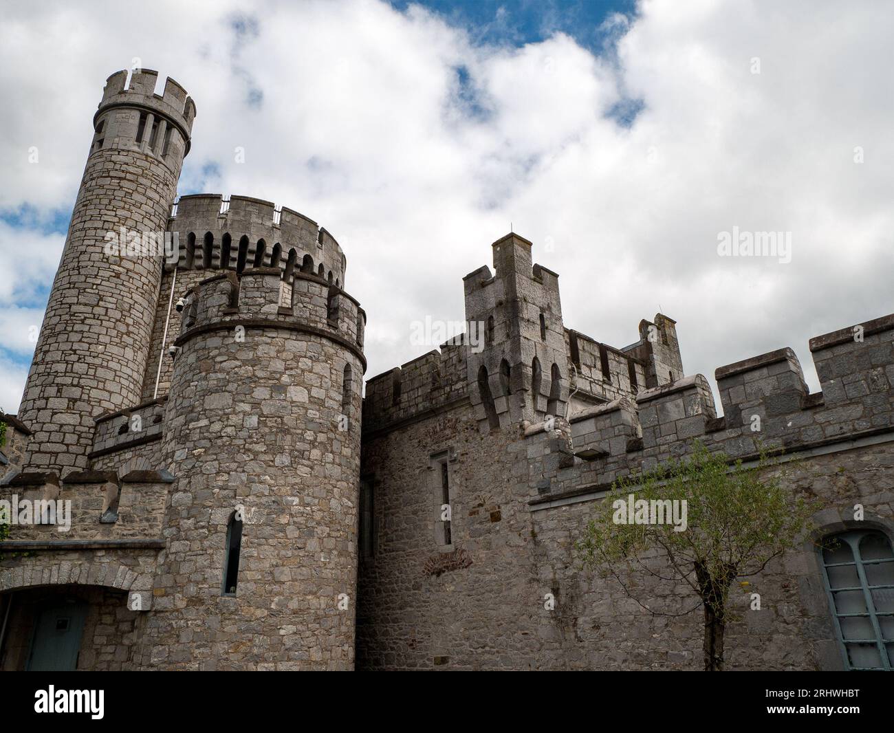 Old celtic castle tower, Blackrock castle in Ireland. Blackrock ...