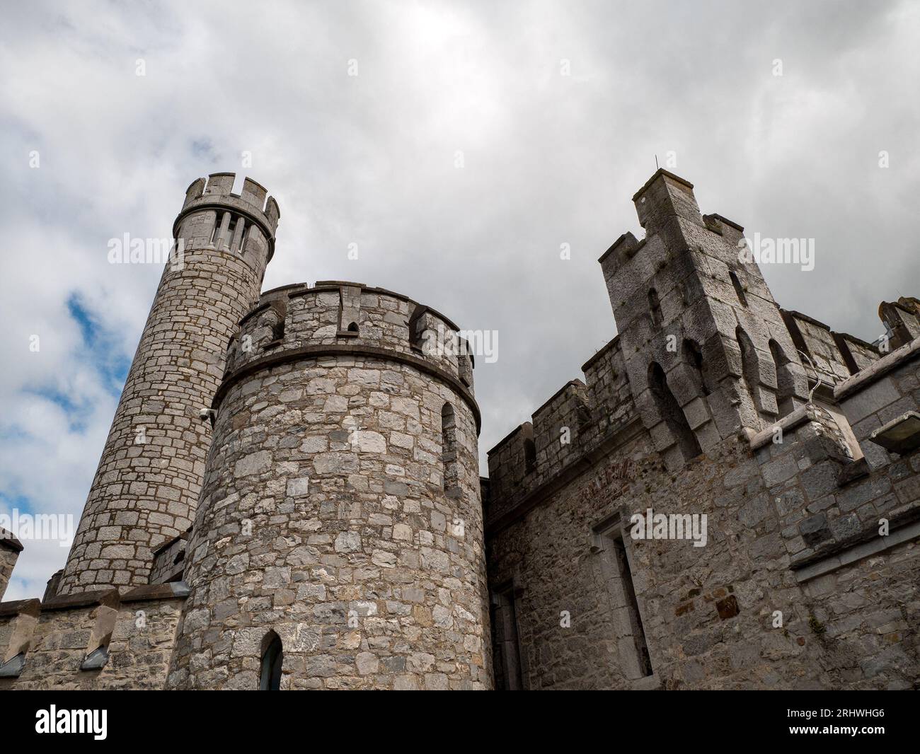 Old celtic castle tower, Blackrock castle in Ireland. Blackrock ...