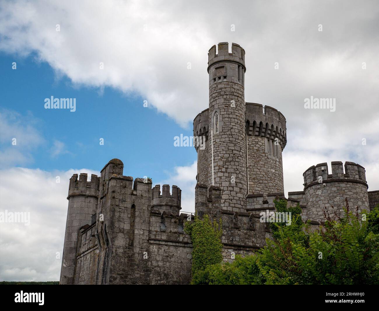 Old celtic castle tower, Blackrock castle in Ireland. Blackrock ...