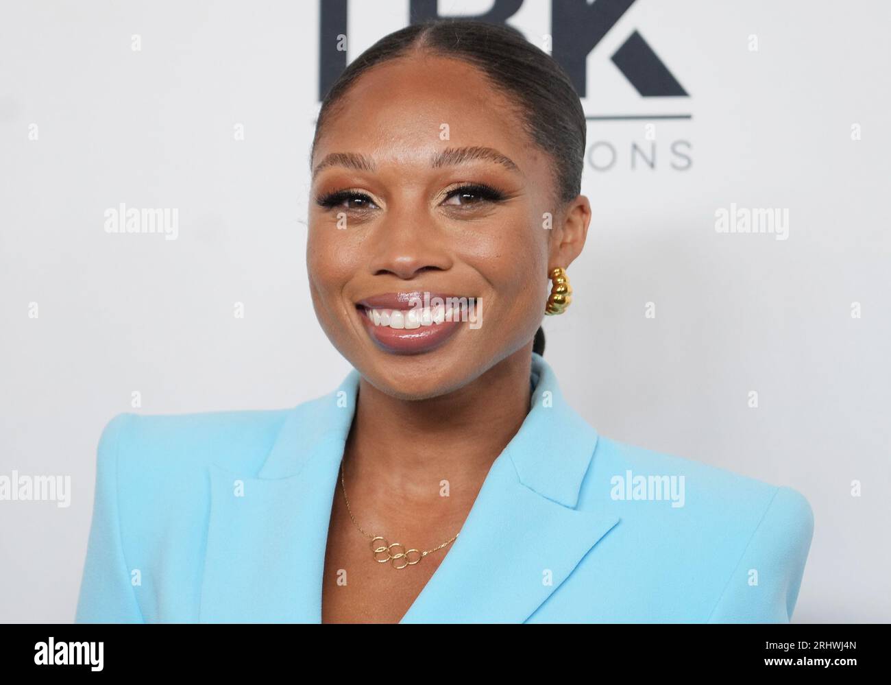 Los Angeles, USA. 18th Aug, 2023. Allyson Felix arrives at the 23rd ...