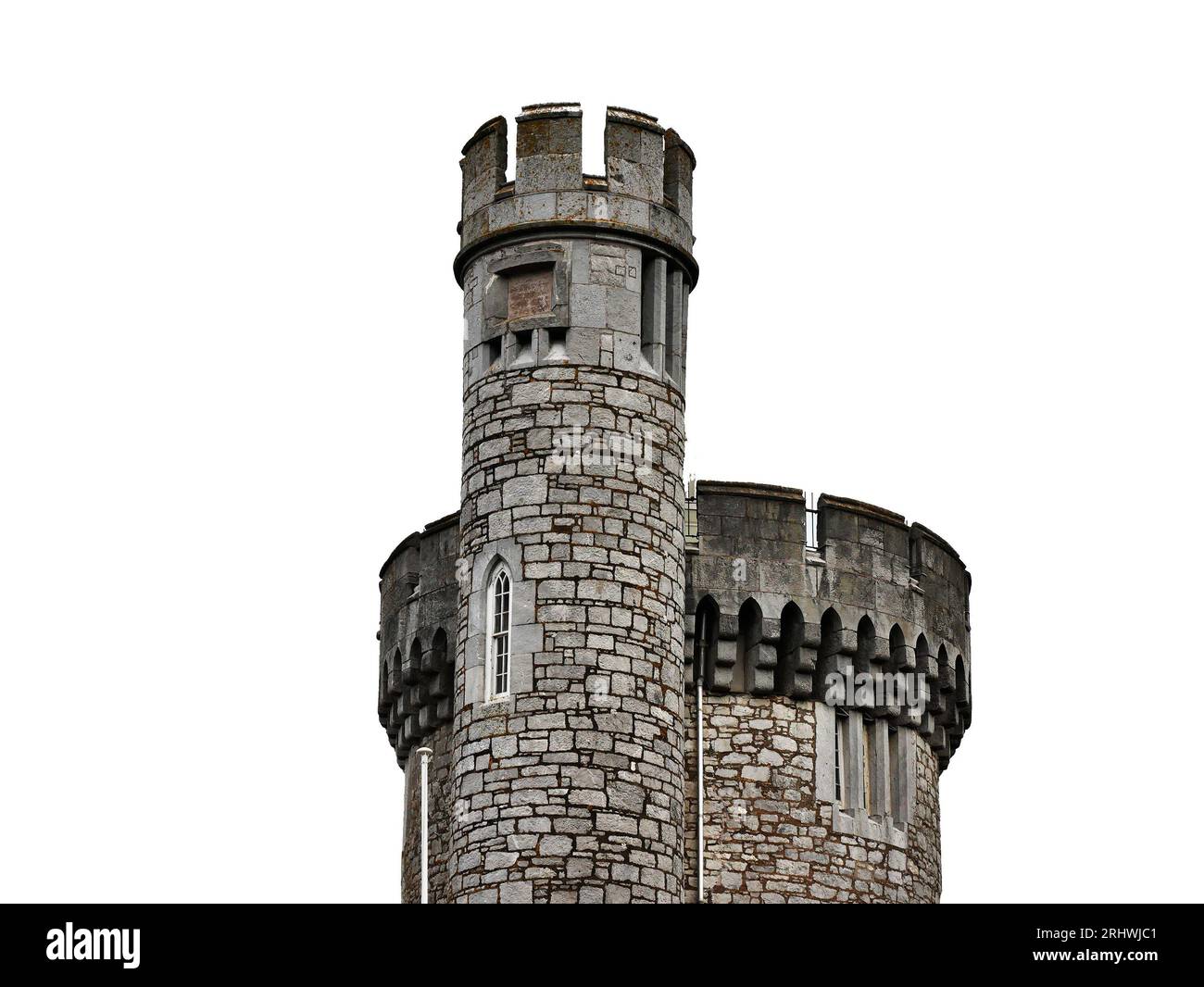Old celtic castle tower, Blackrock castle in Ireland. Blackrock ...