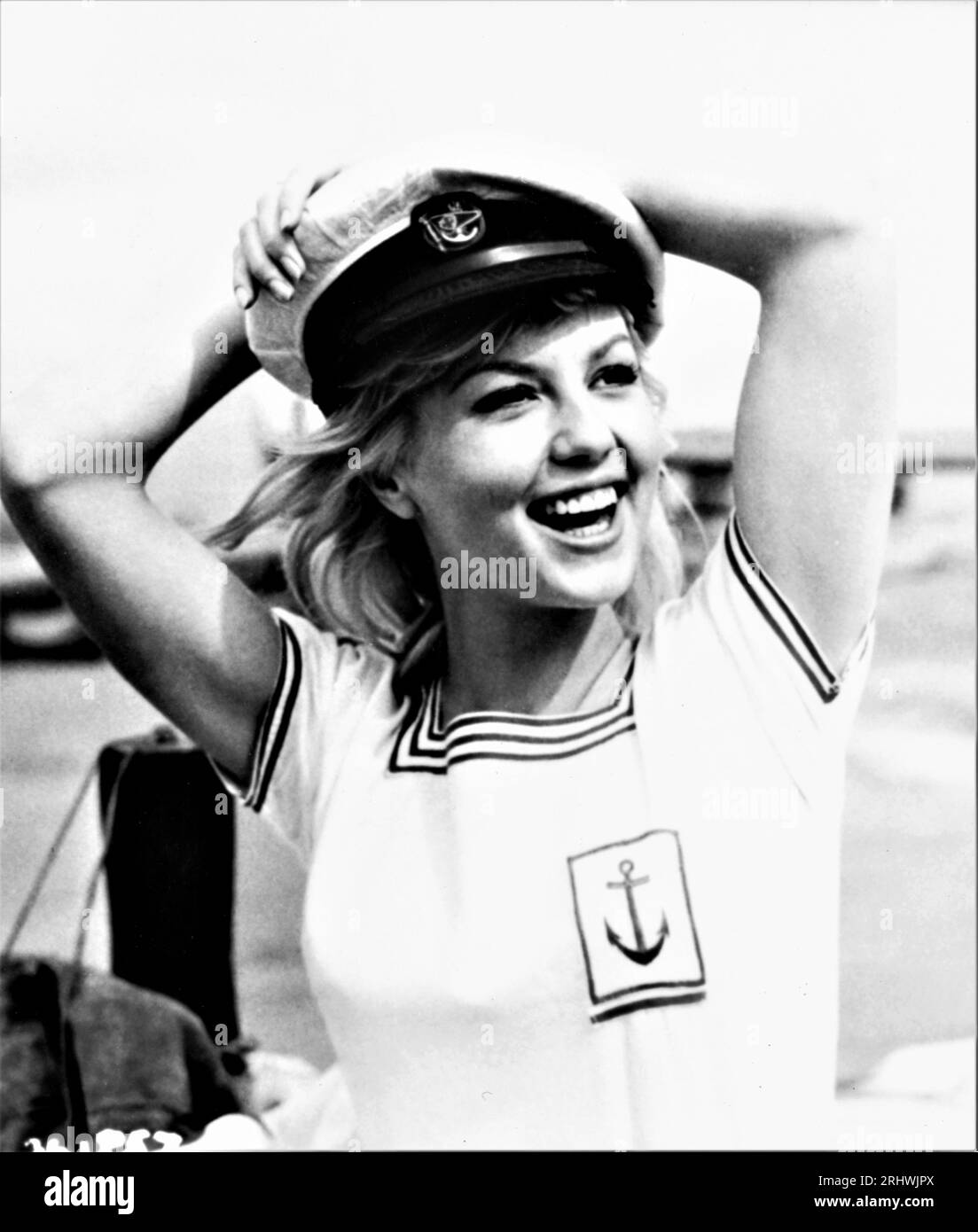 MYLENE DEMONGEOT portrait publicity for UPSTAIRS AND DOWNSTAIRS 1959 ...