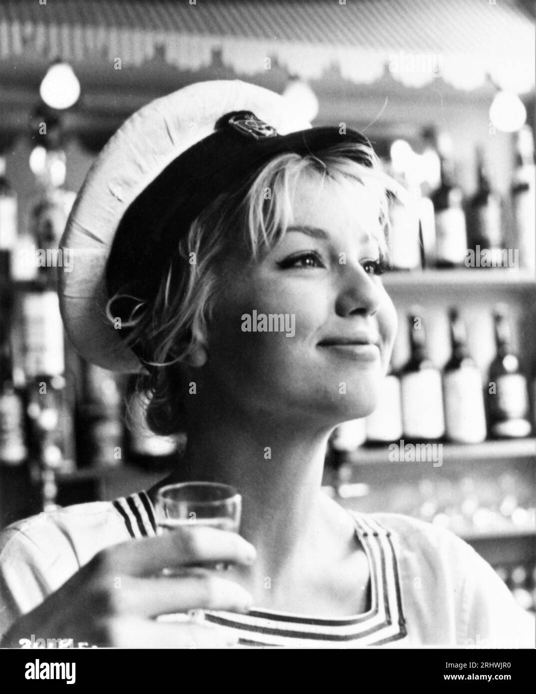 MYLENE DEMONGEOT portrait publicity for UPSTAIRS AND DOWNSTAIRS 1959 ...