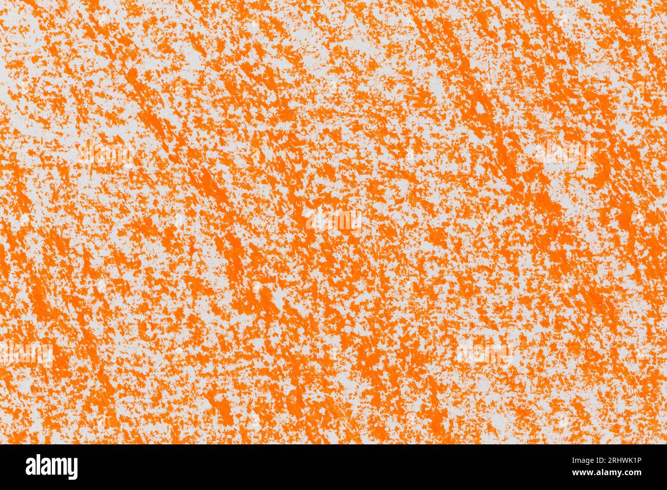 Orange color crayon hand drawing texture for background Stock Photo - Alamy