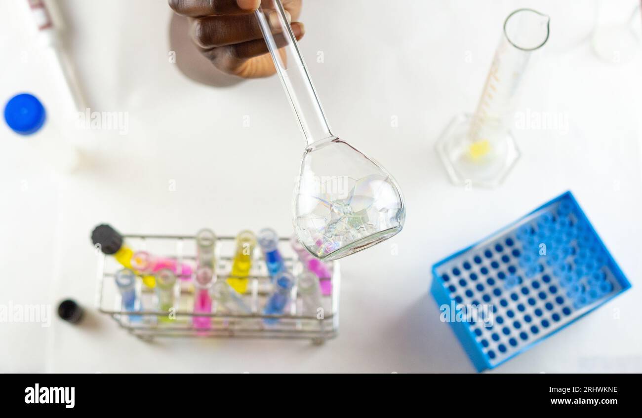 Erlenmeyer Flask With Bubbles