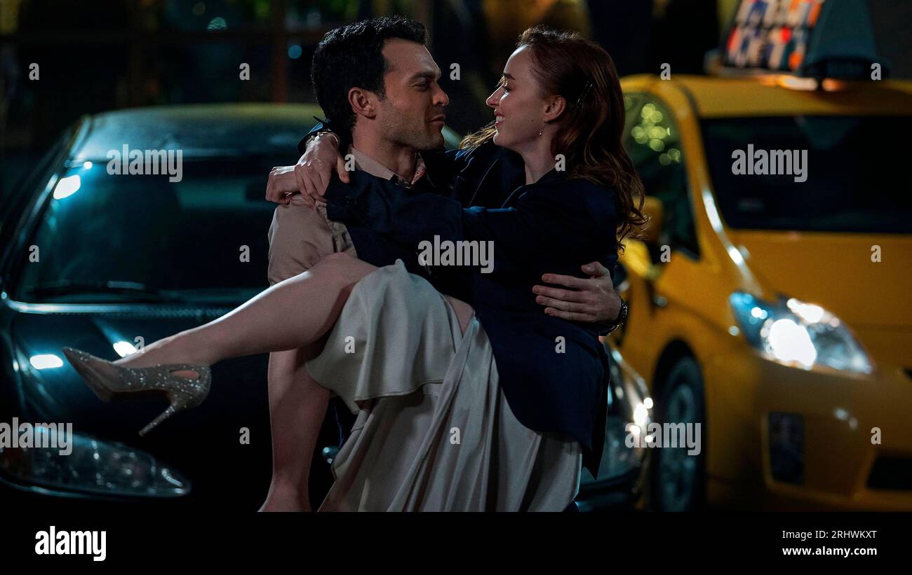 ALDEN EHRENREICH and PHOEBE DYNEVOR in FAIR PLAY (2023), directed by ...