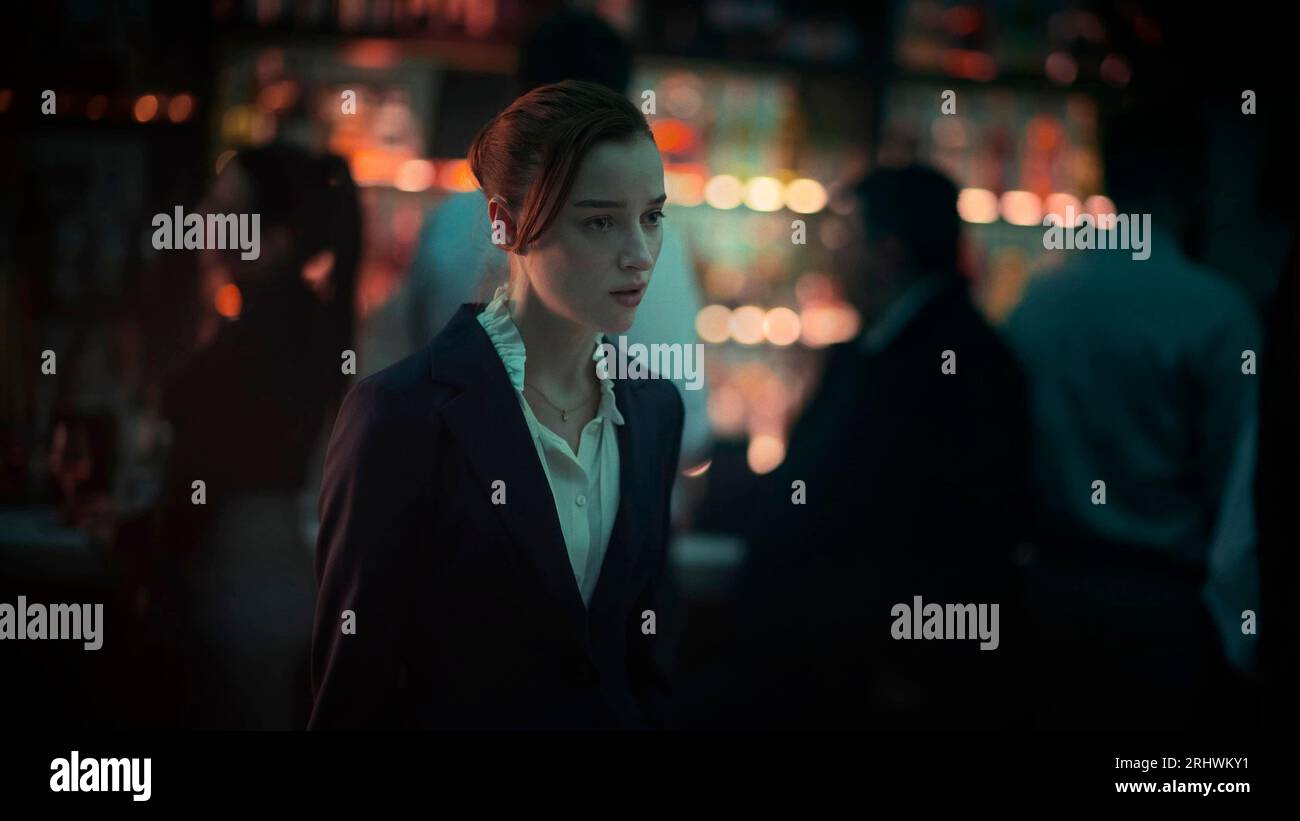 PHOEBE DYNEVOR in FAIR PLAY (2023), directed by CHLOE DOMONT. Credit ...