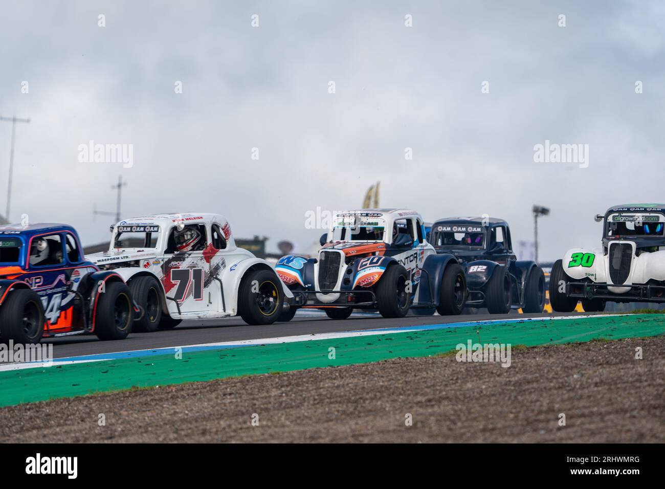 Legends Race 4 Knockhill Race Circuit Stock Photo - Alamy