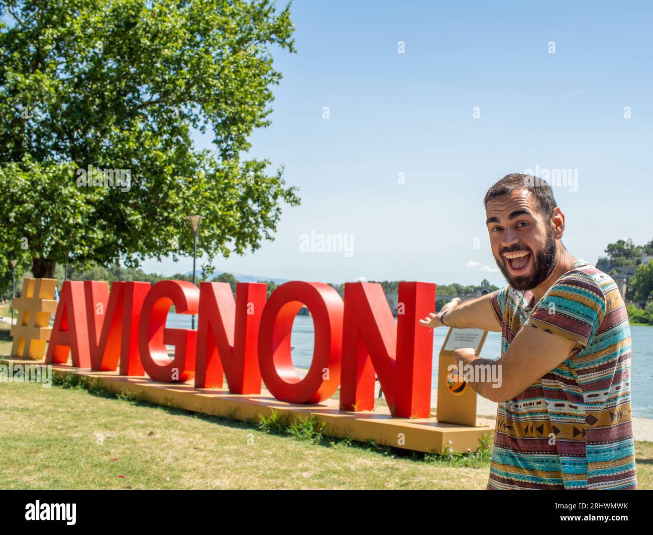 Happy town sign hi-res stock photography and images - Alamy